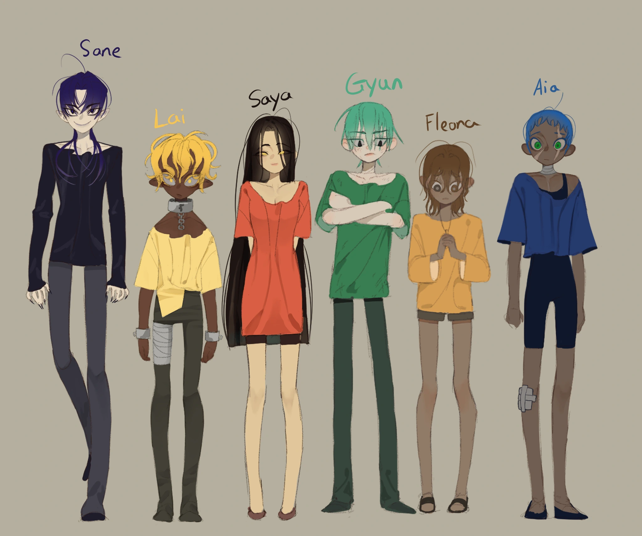 New characters. - Unvale