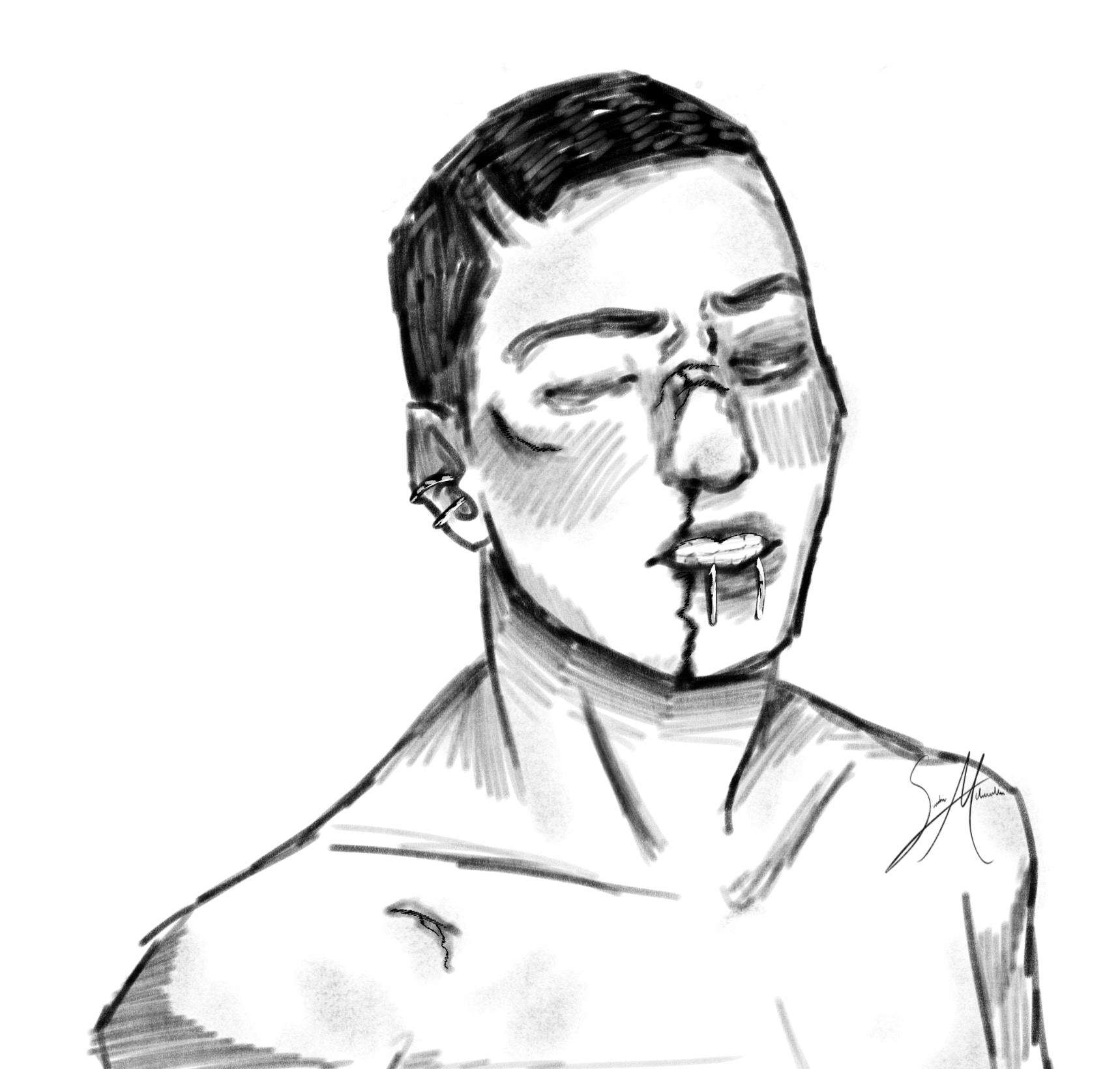 Drawing random people from Pinterest! - Unvale